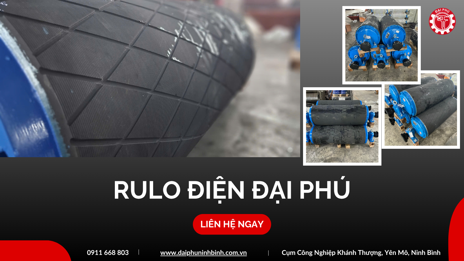 Rulo Điện Đại Phú Trái Tim Vận Hành Băng Tải Nâng Tầm Hiệu Suất & Độ ...